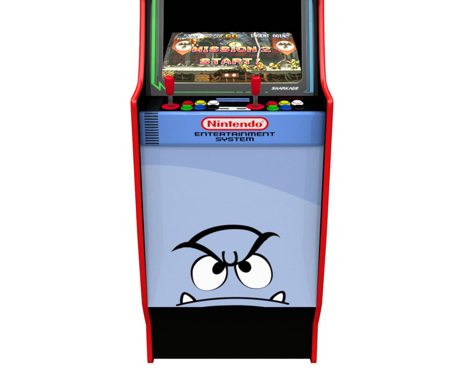 Mario Bros Arcade Cabinet Machine Artwork Graphics Vinyl - Etsy