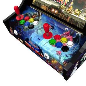 Ghouls'n Ghosts Arcade Cabinet Machine Artwork Graphics Vinyl, Arcade ...