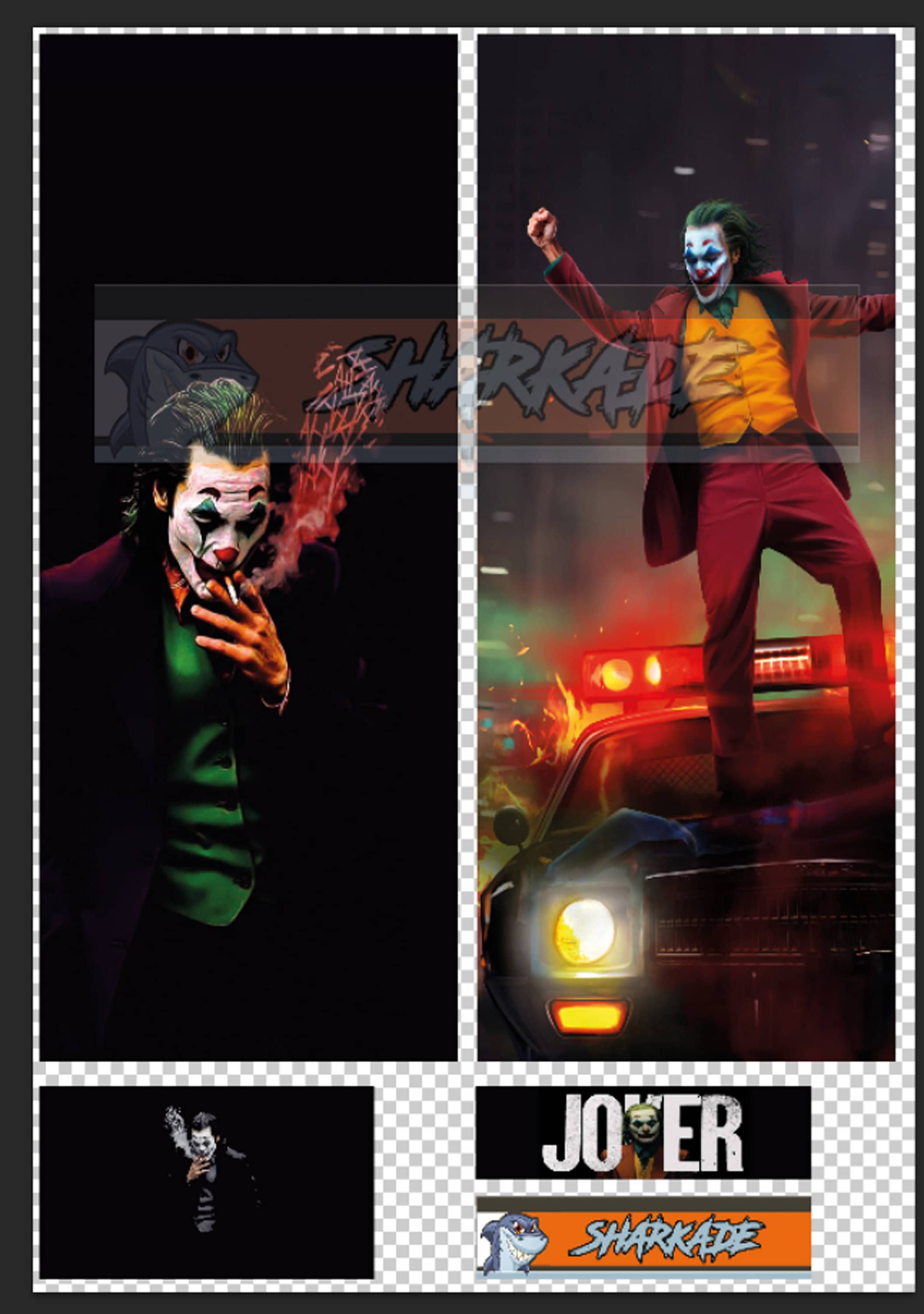 Joker Arcade Cabinet Machine Artwork Graphics Vinyl Arcade | Etsy