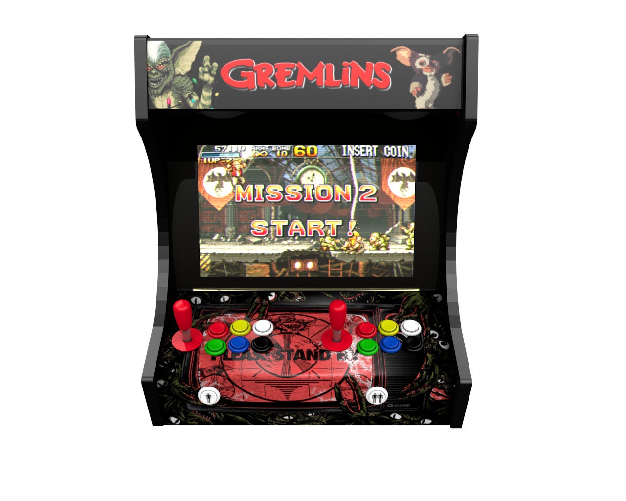 Gremlins Arcade Cabinet Machine Artwork Graphics Vinyl Arcade - Etsy