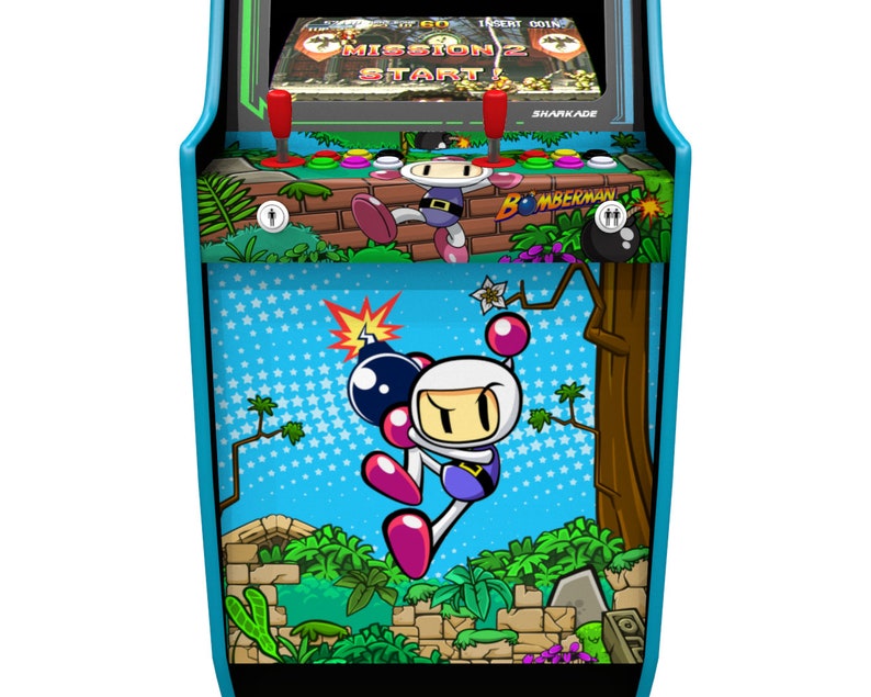 Bomberman Arcade Cabinet Machine Artwork Graphics Vinyl - Etsy