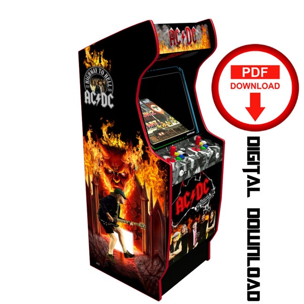 Arcade Cabinet Artwork Decals - Etsy