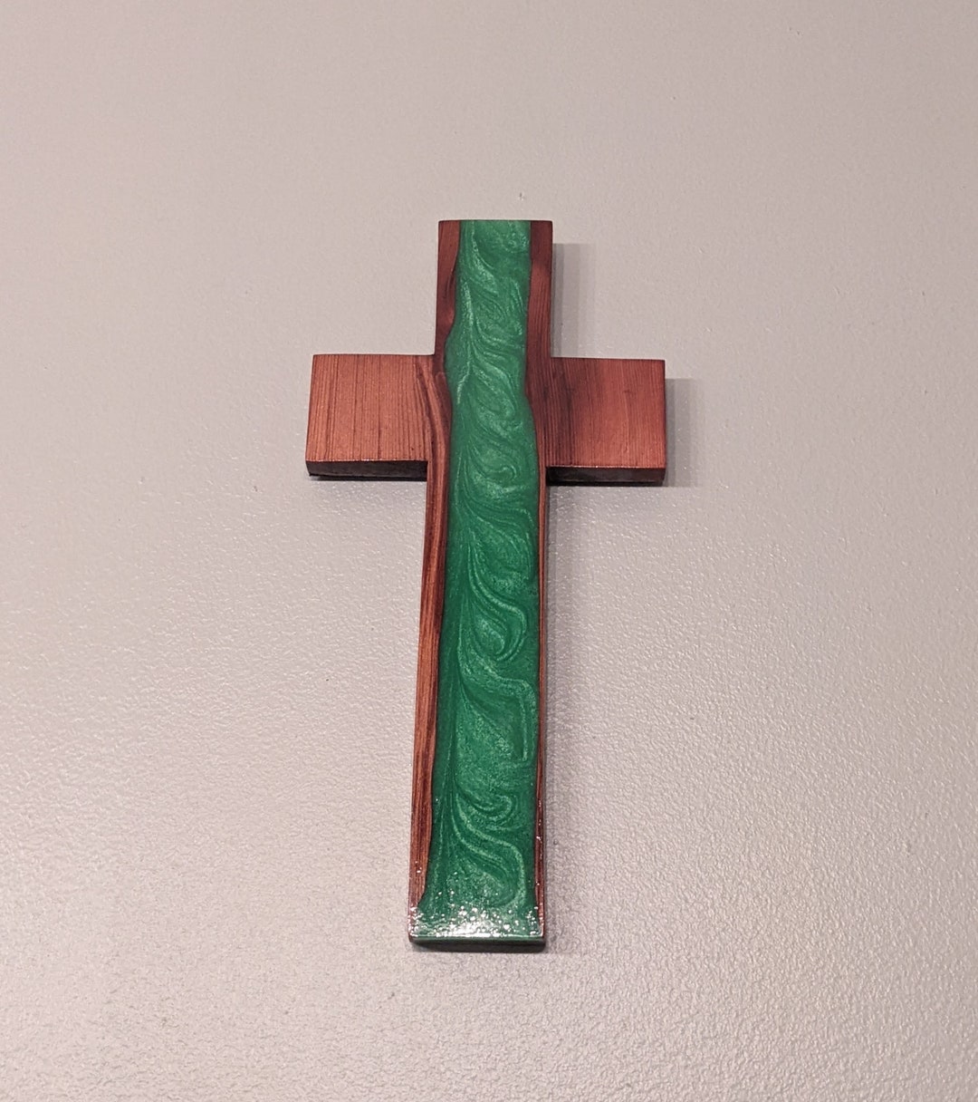 Wood Cross, Epoxy Cross, Wooden Cross, Christian, Wedding Gift,home ...