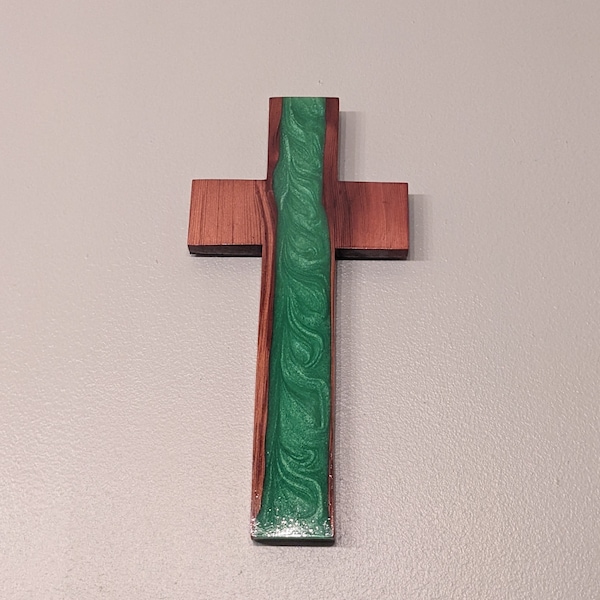 Wooden Epoxy Cross - Etsy