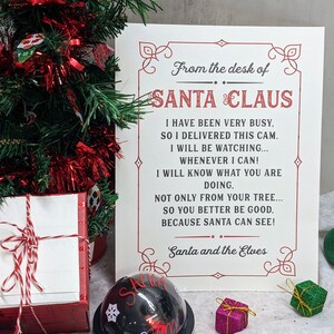 Santa Cam Gift Set, Letter From Santa, North Pole Packaging, Santa Cam ...