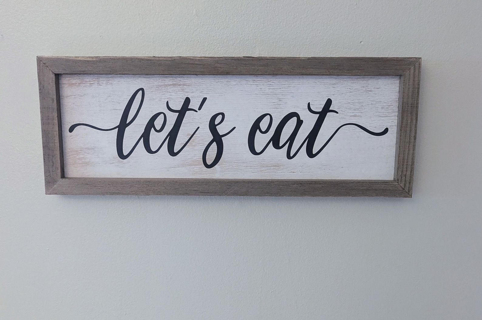 Lets Eat Kitchen Sign, Funny Kitchen Sign, Funny Farm House Kitchen ...