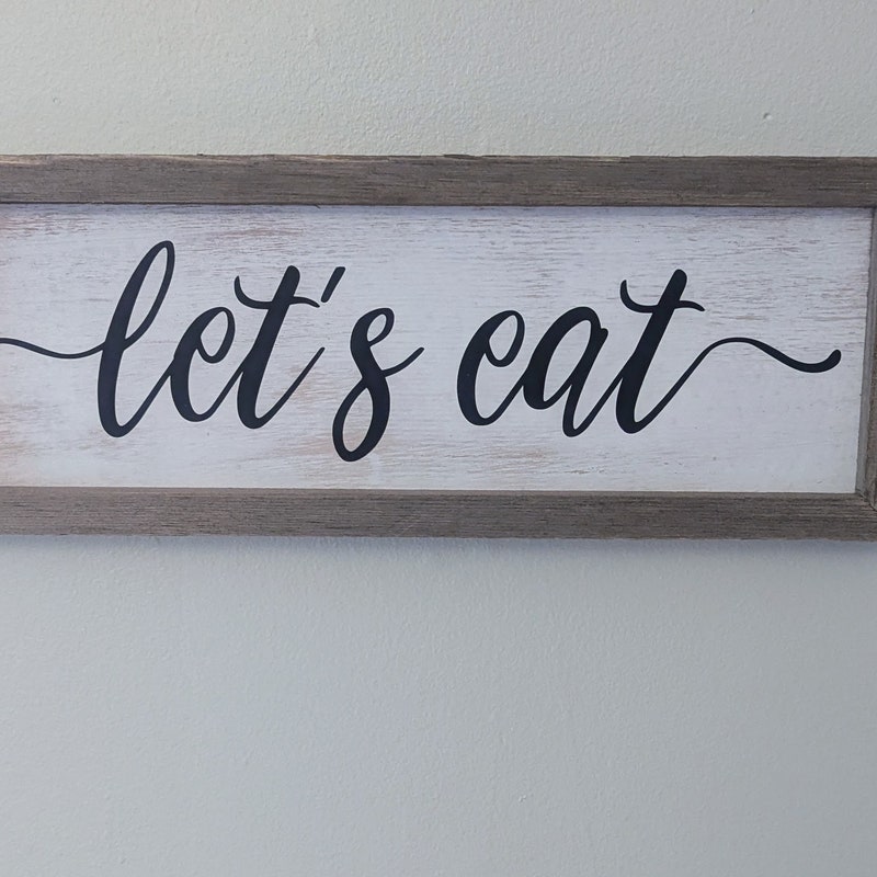 Eat Kitchen Sign - Etsy