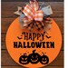 Happy Halloween halloween Front Door Decor Pumpkins - Etsy
