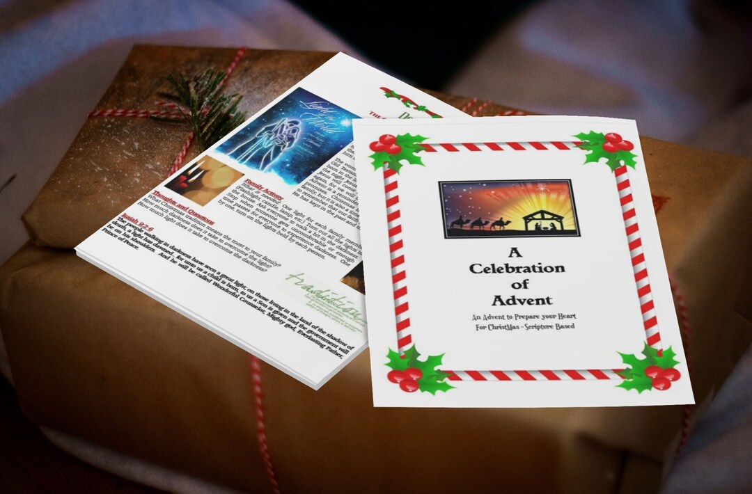 Digital Advent Calendar, Christmas Christian Advent, Teacher Downloads ...