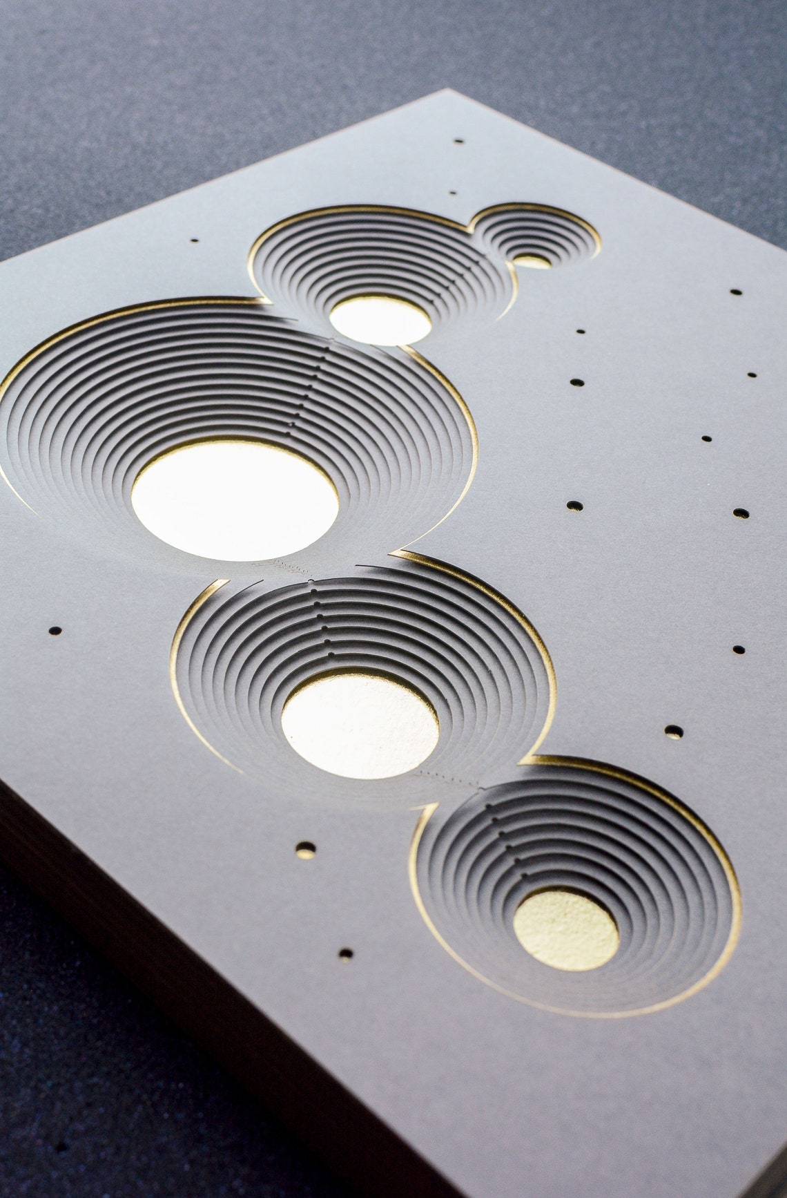 Layered paper wall art aries sign gift paper wall decor | Etsy