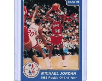 Star Michael Jordan Rookie Card - Etsy