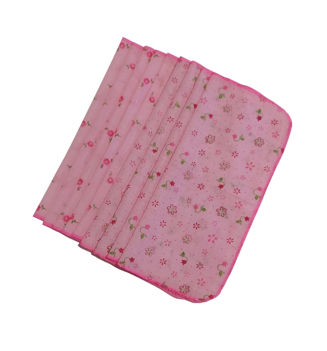 Women's Soft Handkerchief Lot of 10 Pieces Vintage Floral - Etsy