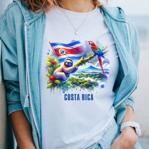 Costa Rica Tshirt Sublimation Design PNG Patriotic Tshirt Proud Costa ...