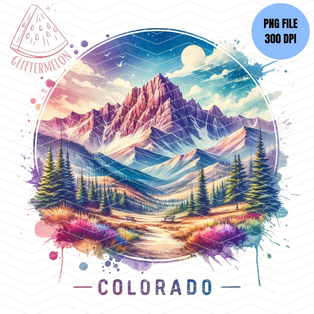 Colorado Tshirt Sublimation Design PNG Colorado Trip 2024 Colorado ...