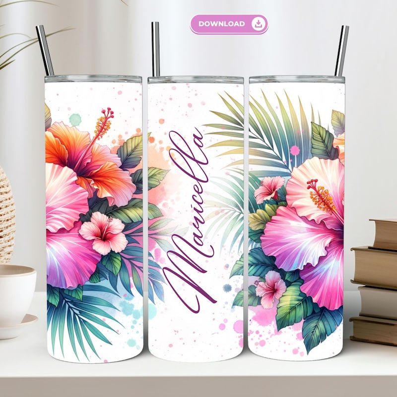 Pink Hawaiian Print Wrap - Etsy