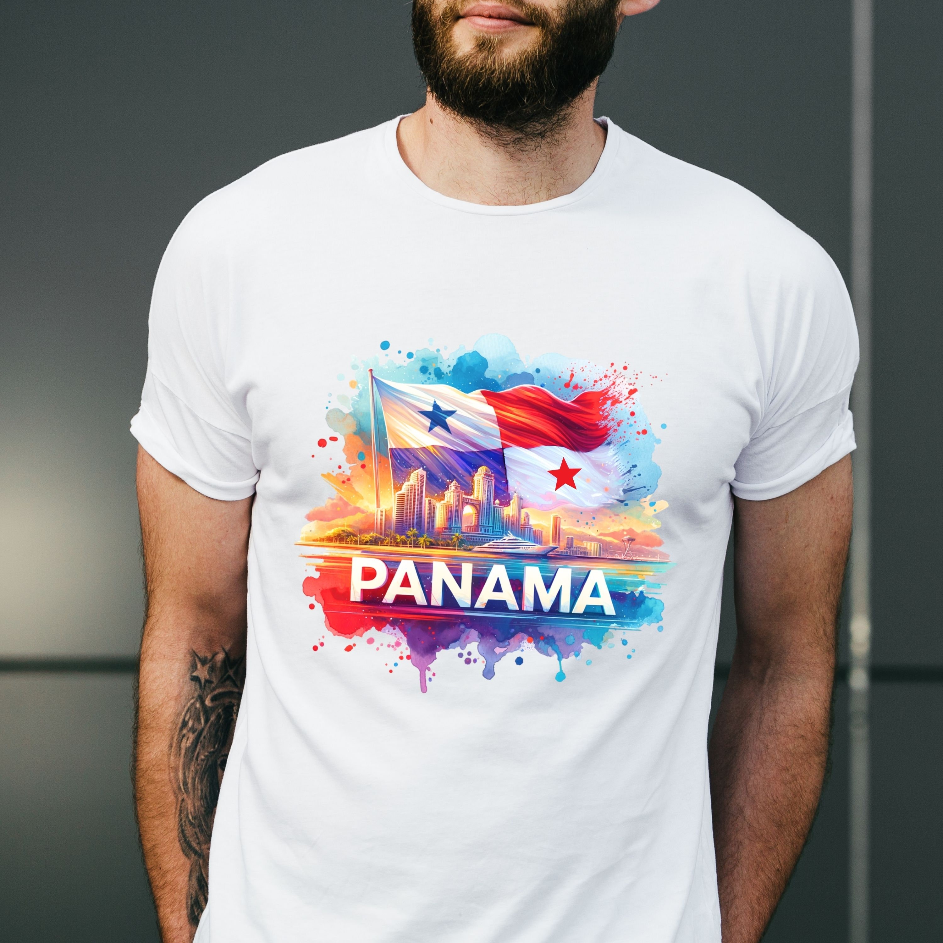 Panama Tshirt Sublimation Design PNG Patriotic Tshirt Proud Panamian ...