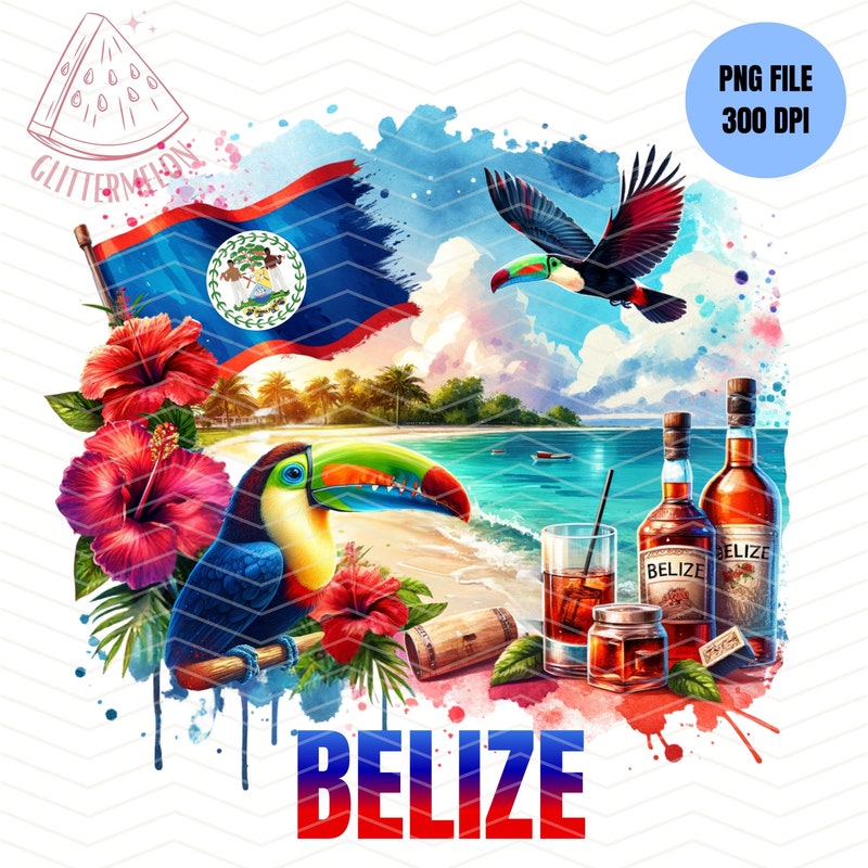 Belize Svg - Etsy