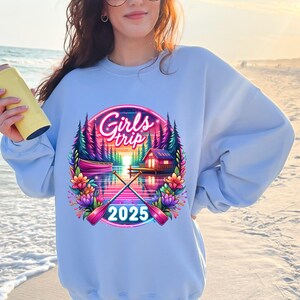 Girls Trip Lake 2025 Tshirt Sublimation PNG Summer Trip 2025 Girl ...