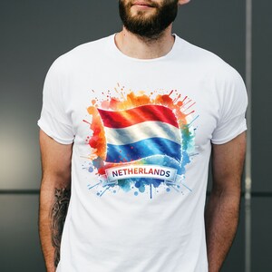 Netherlands Tshirt Sublimation Design PNG Netherlands Flag Proud Dutch ...