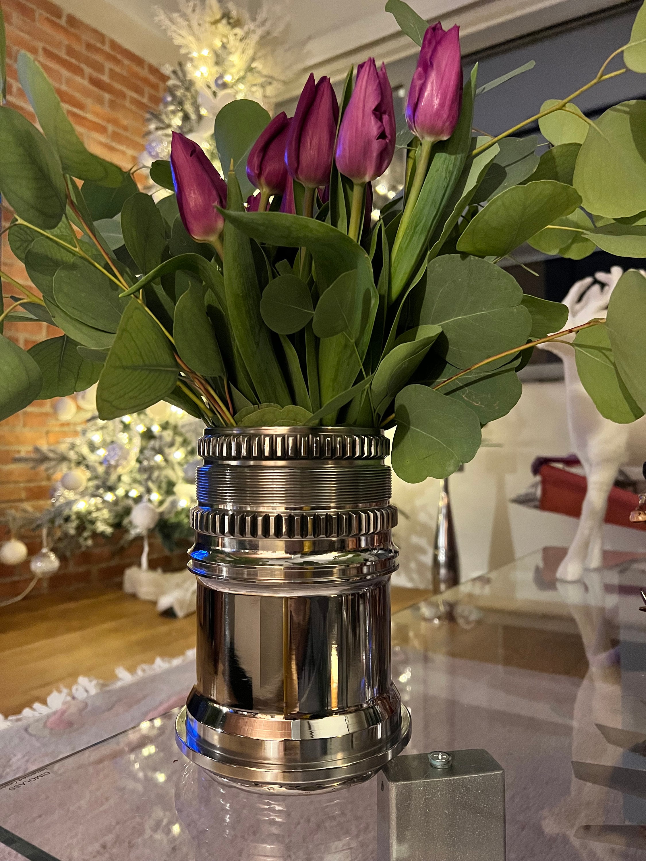 Turbine Engine Shaft Flower Vase - Etsy