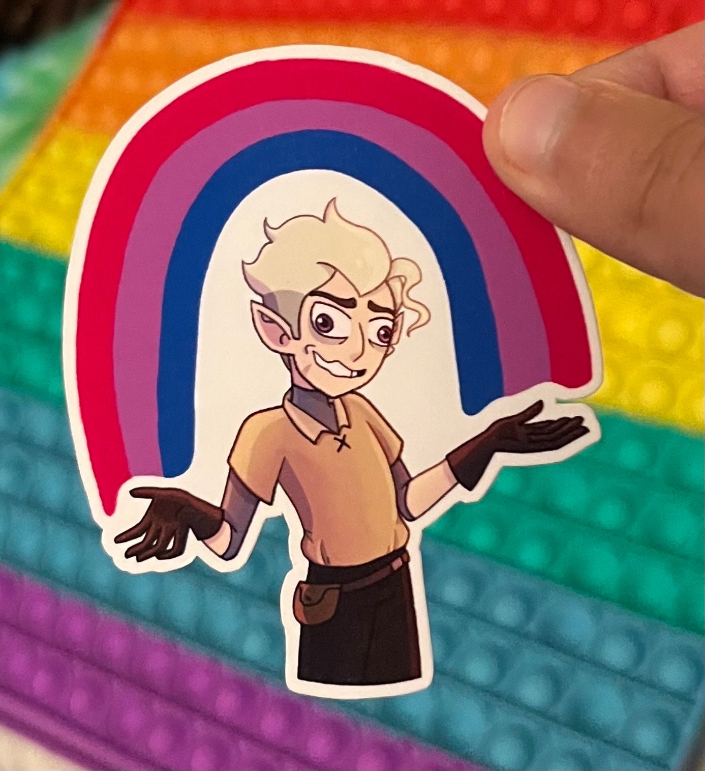 Derpy the Owl House Pride Stickers - Etsy