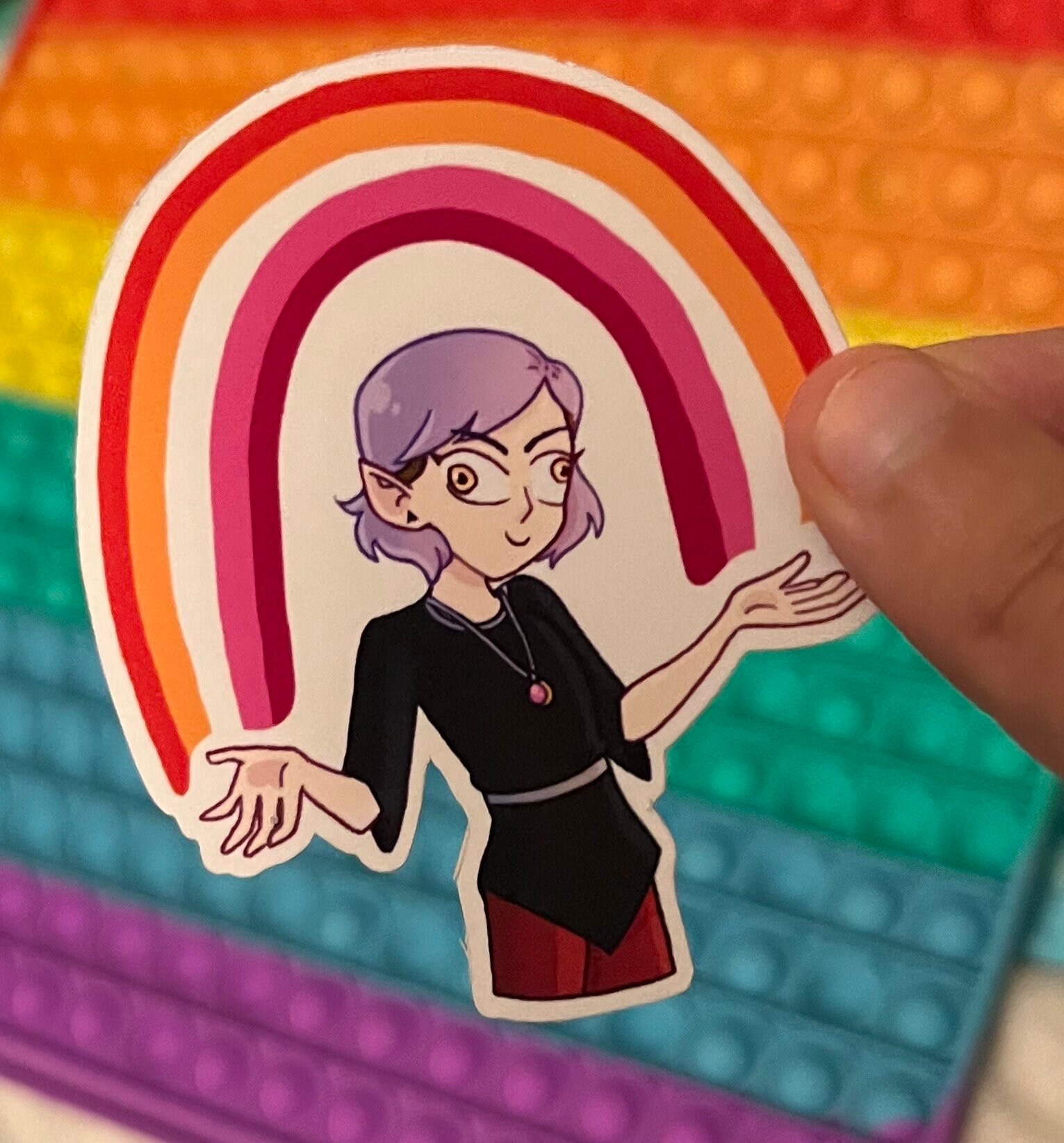 Derpy the Owl House Pride Stickers - Etsy