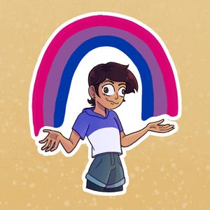 Derpy the Owl House Pride Stickers - Etsy