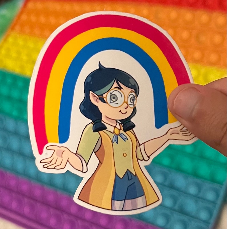 Derpy the Owl House Pride Stickers - Etsy