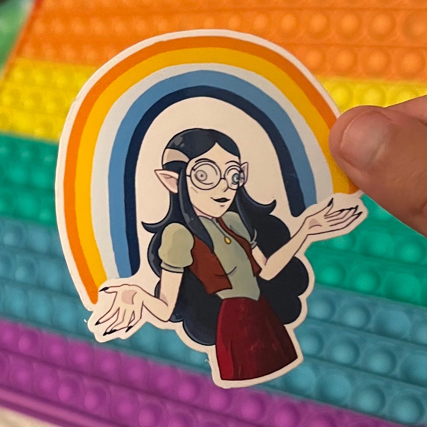 Derpy the Owl House Pride Stickers - Etsy