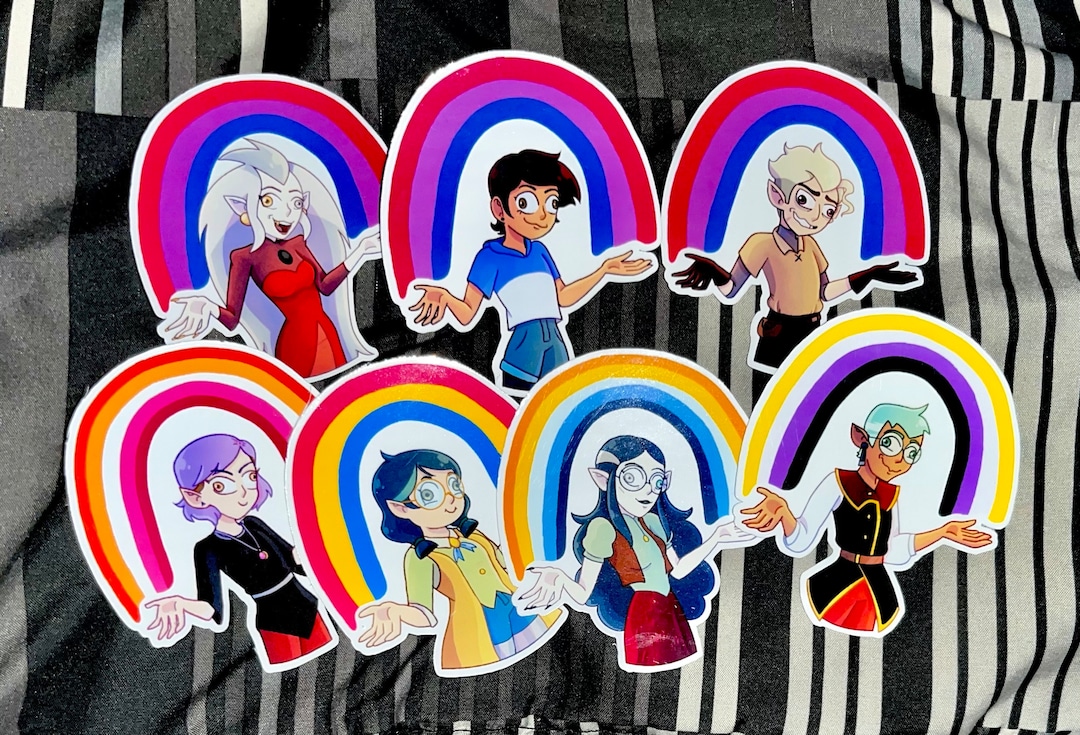 Derpy the Owl House Pride Stickers - Etsy