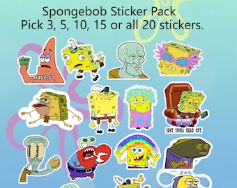 Spongebob Patrick | Etsy