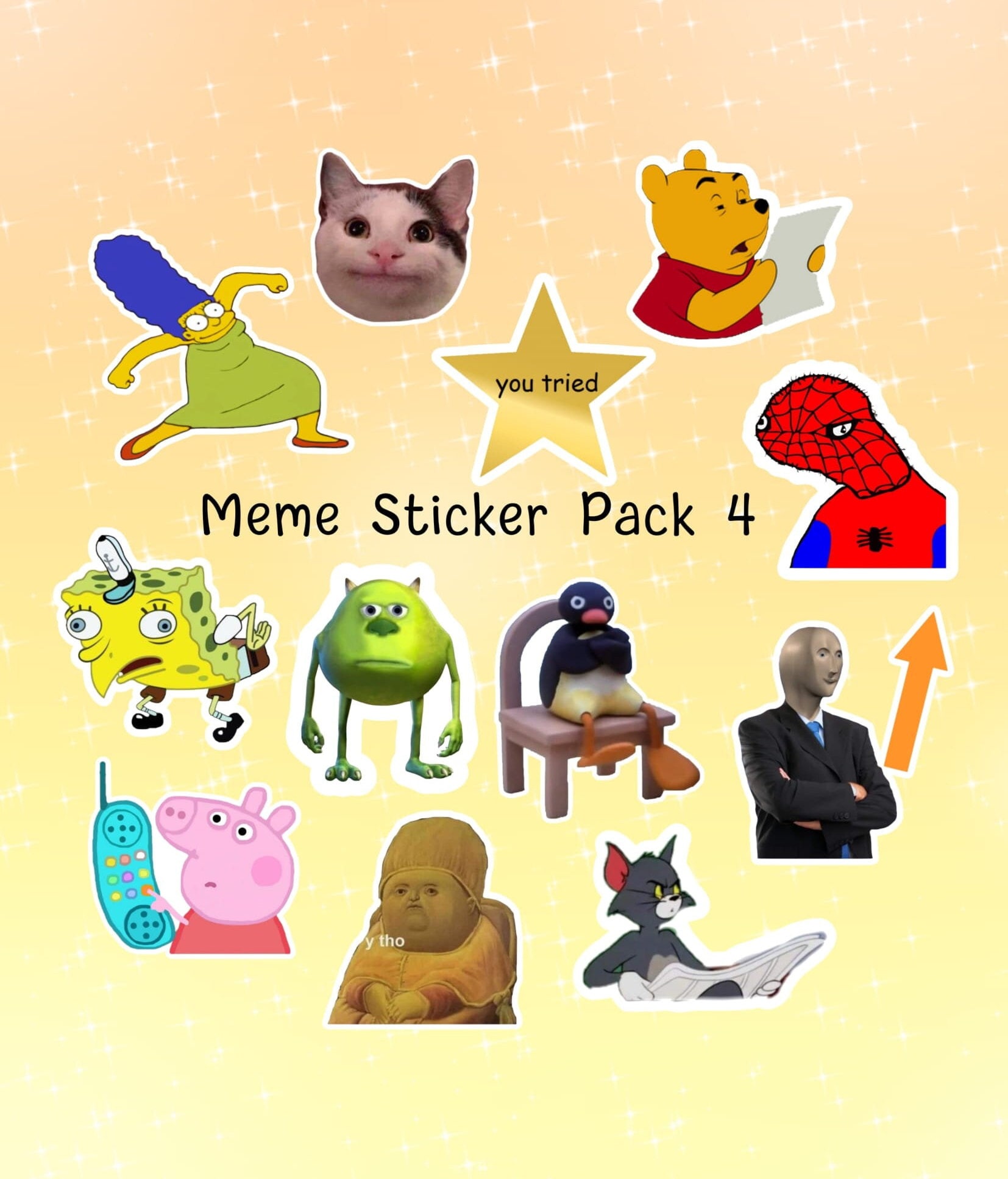 Best Meme Sticker Pack at John Heidt blog