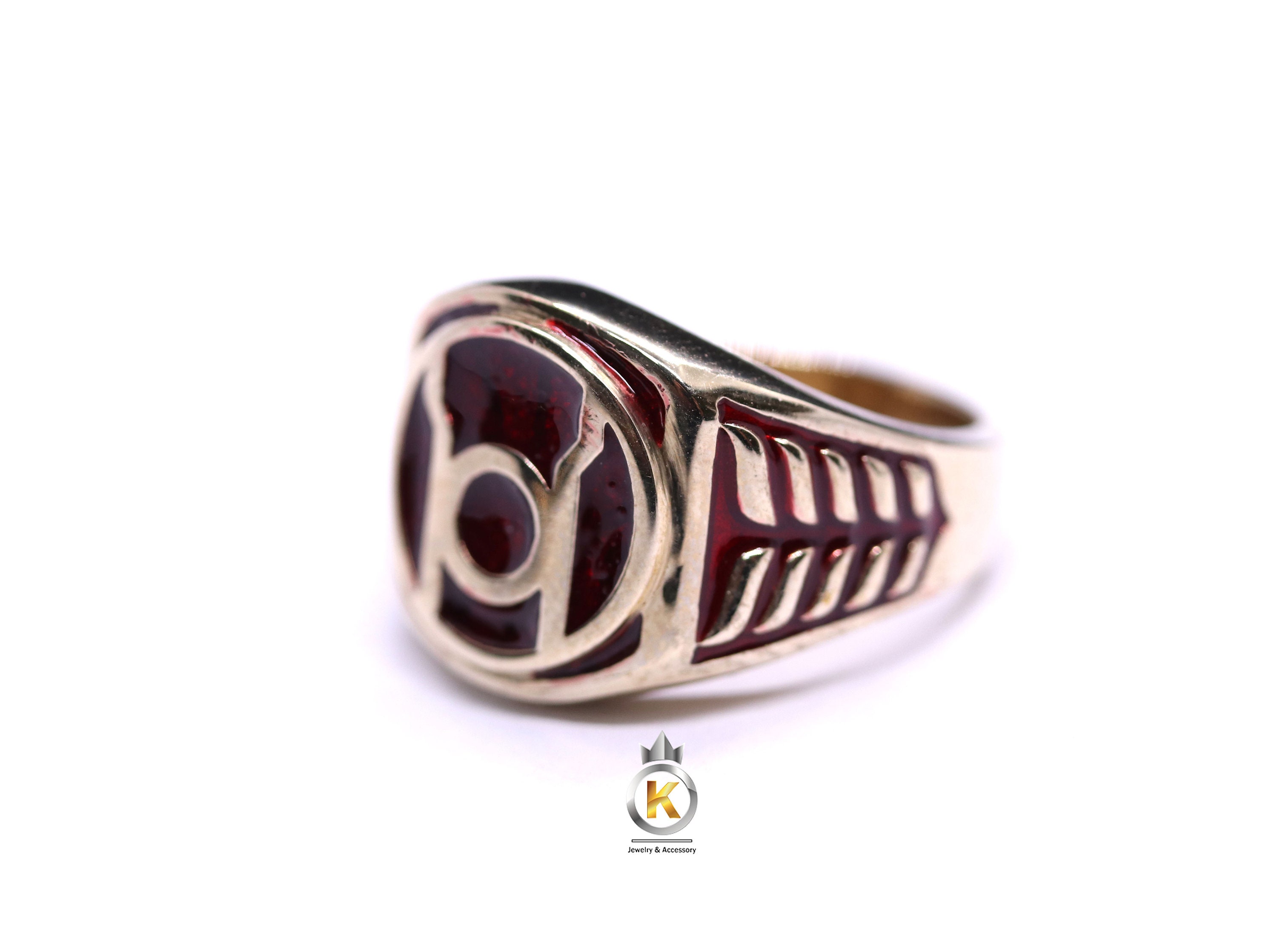 Red Lantern Ring Replica