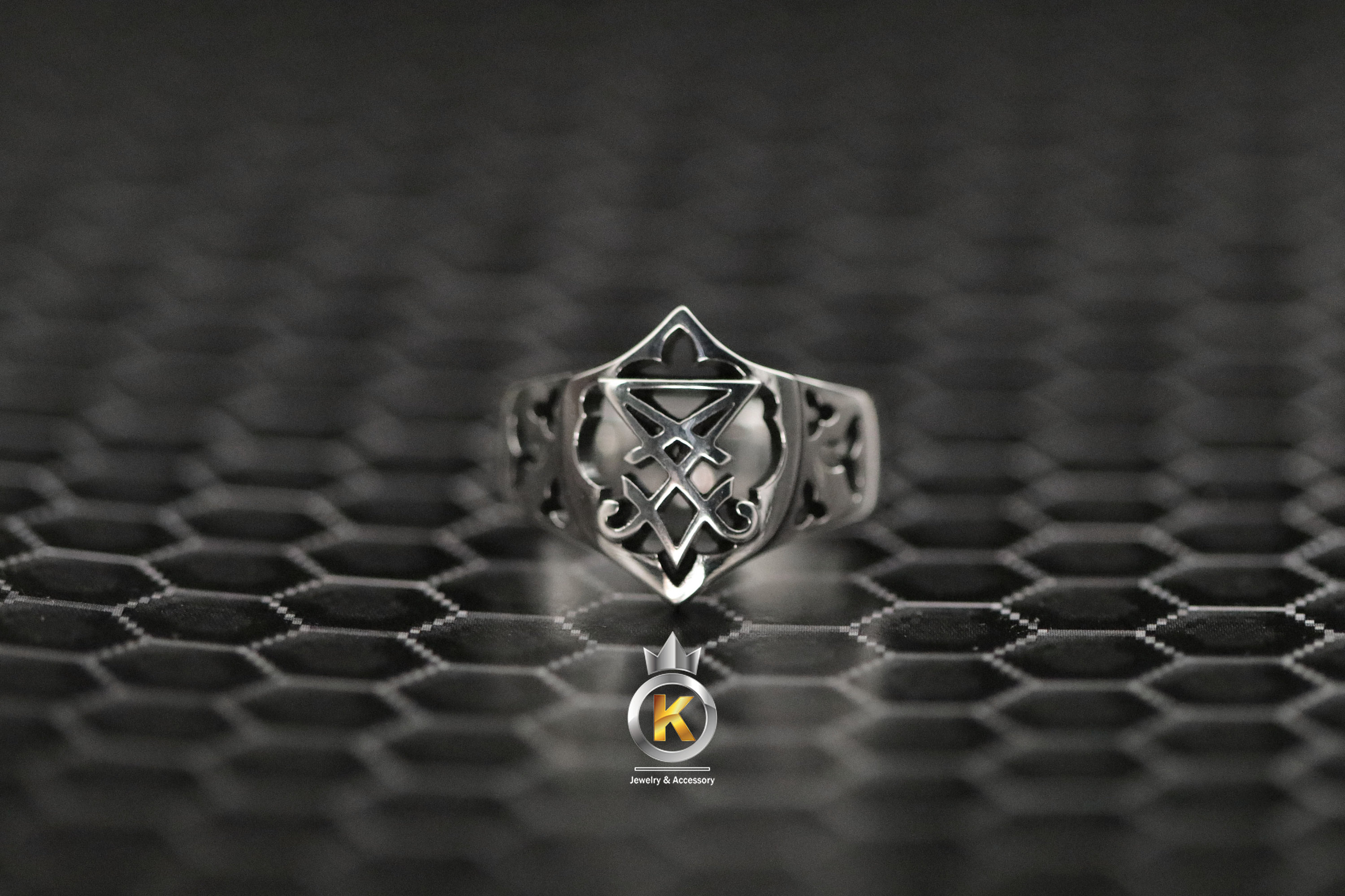 Lucifer Ring Lucifer Symbol Lucifer Silver Ring Lucifer Band - Etsy