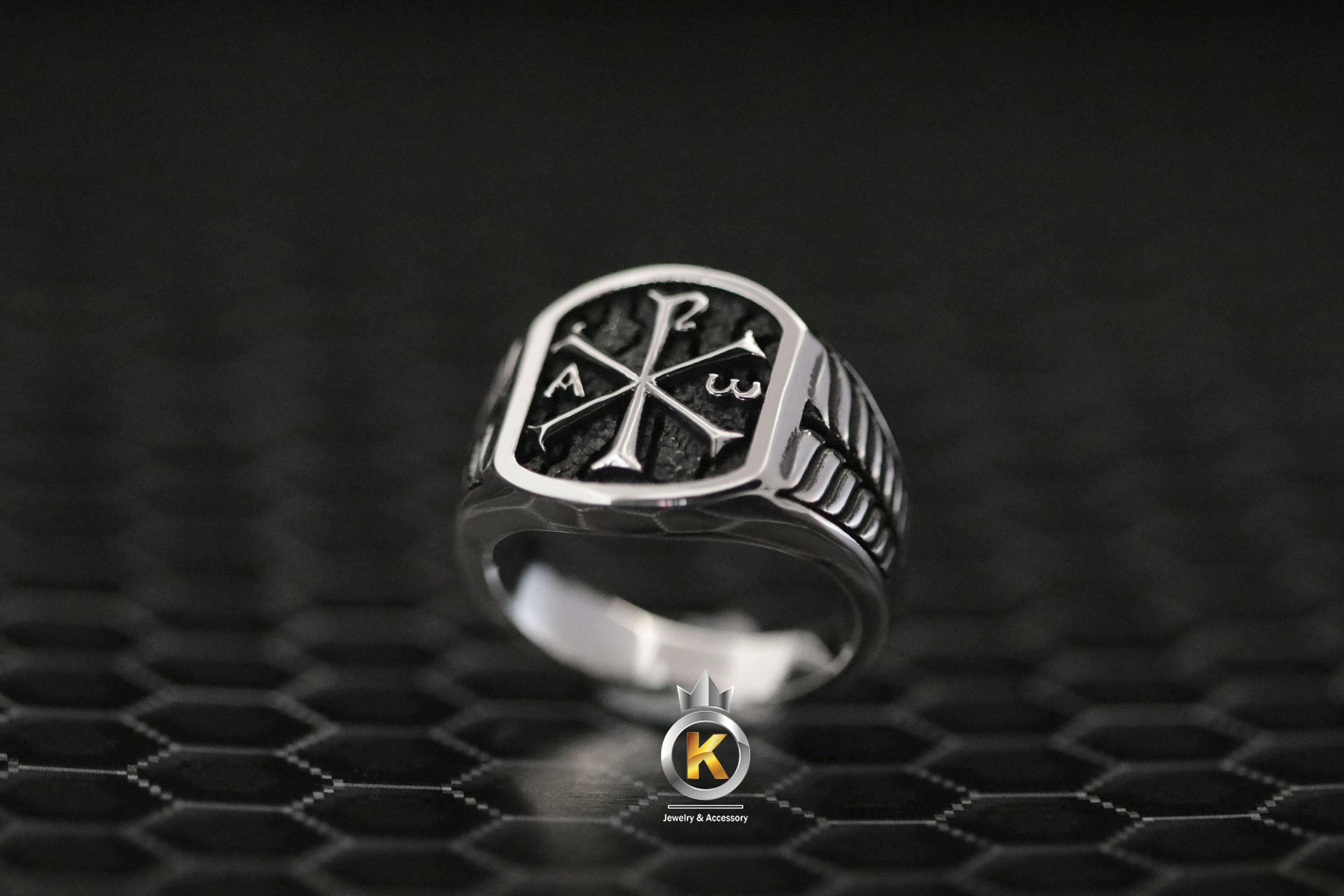 Chi Rho Ring Chrismon Ring Christogram Ring Silver 925 Chi Rho - Etsy