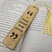 10 Bookish Bookmarks VOL4, Funny Bookmarks, Snarky Bookmarks Wooden ...