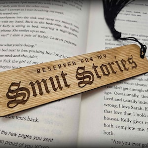 30 ADULT Themed Bookmarks - File for Glowforge and Laser Cutters, Spicy ...