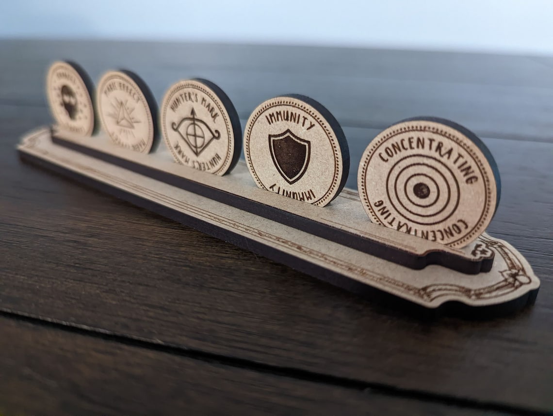 DND Effects Token Kit DND Fantasy Inspired Dungeon Master - Etsy