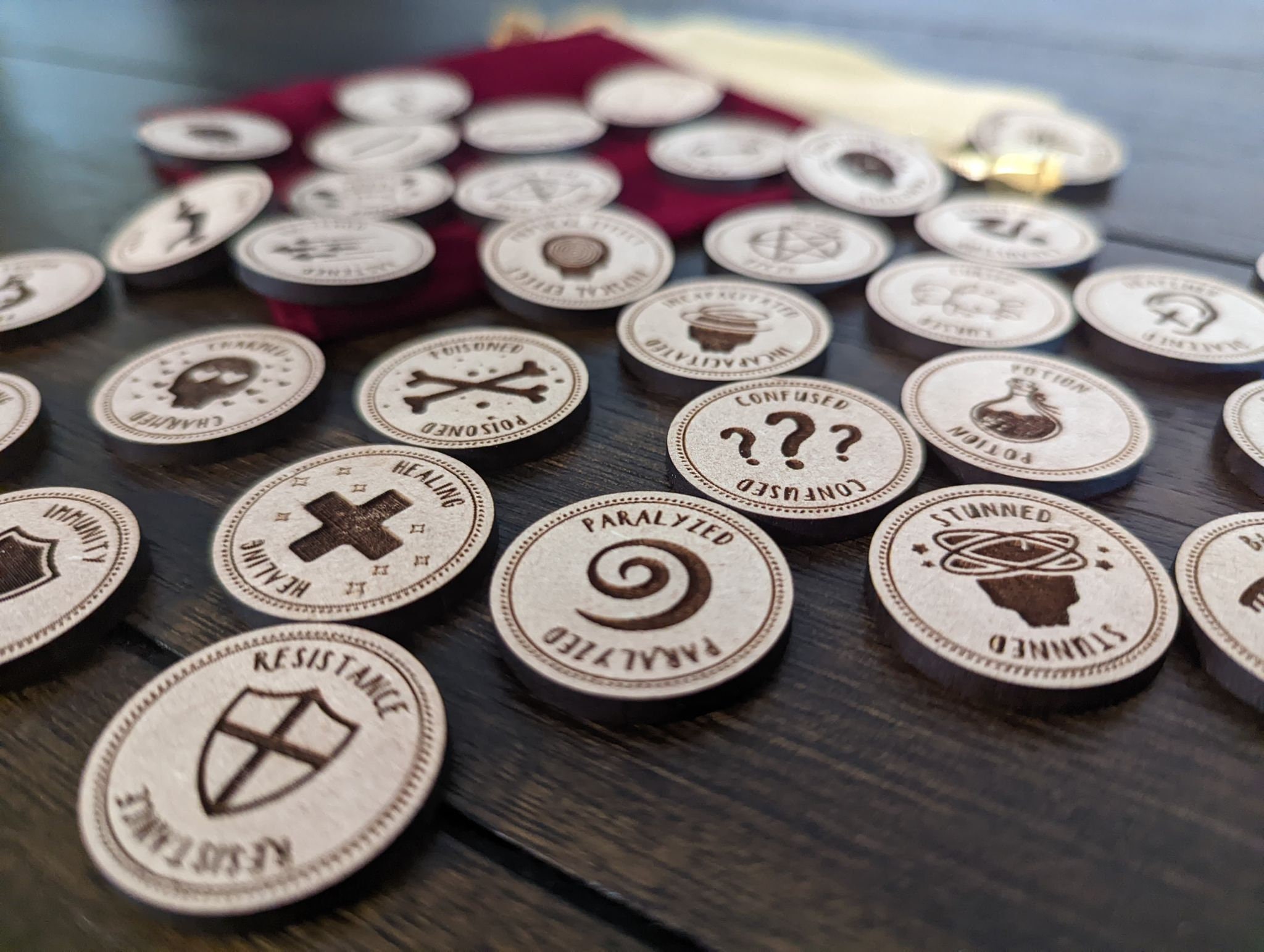 DND Effects Token Kit DND Fantasy Inspired Dungeon Master - Etsy