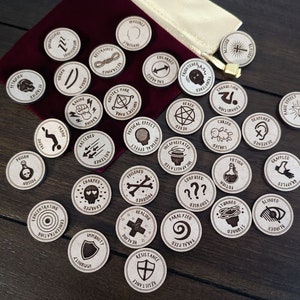 DND Effects Token Kit - DND Fantasy Inspired - Dungeon Master - Table ...