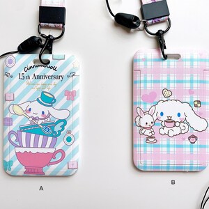 Kawaii ID Card Holder, Cute Puppy Kpop Photocard Holder, Badge Holder ...