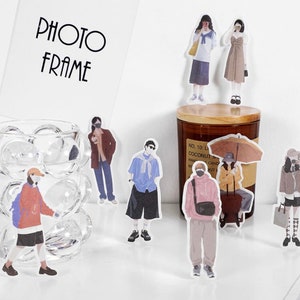 40 Pcs Girl and Boy Daily Life Stickers, Journal Stickers, Scrapbooking ...