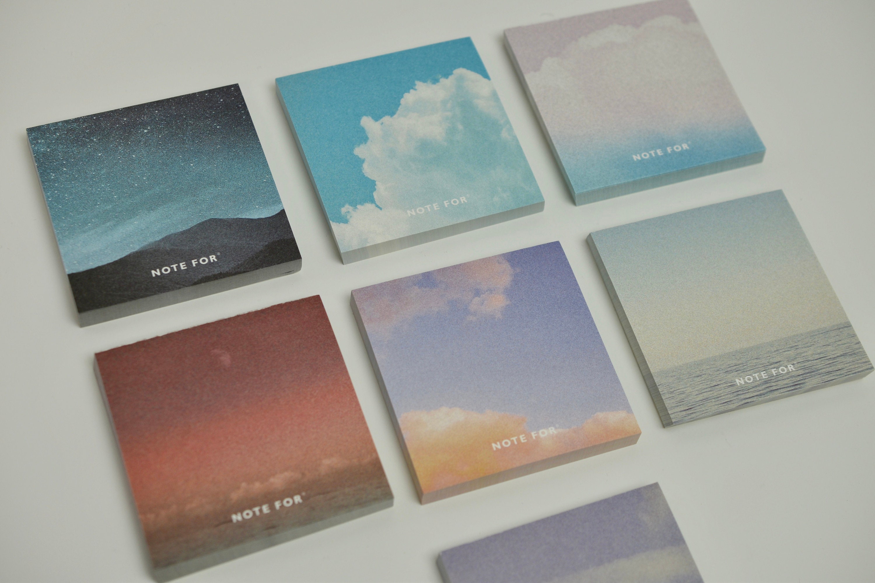 100 sheet non-sticky note pad memo pad decor paper bullet | Etsy