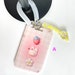 Kawaii Cute Pink ID Photocard Holder Badge Holder With Flower - Etsy