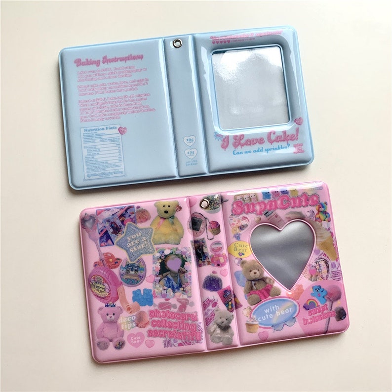 Super Cute 3 Inch Mini Kpop Photo Storage Binder Love Cake - Etsy