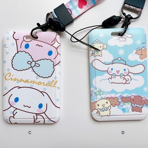 Kawaii ID Card Holder, Cute Puppy Kpop Photocard Holder, Badge Holder ...