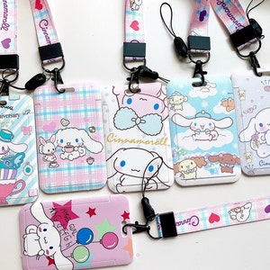 Kawaii ID Card Holder, Cute Puppy Kpop Photocard Holder, Badge Holder ...