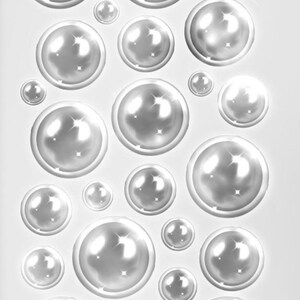 Holographic Bubble Deco Sticker Sheet, Card Making Deco Sticker - Etsy
