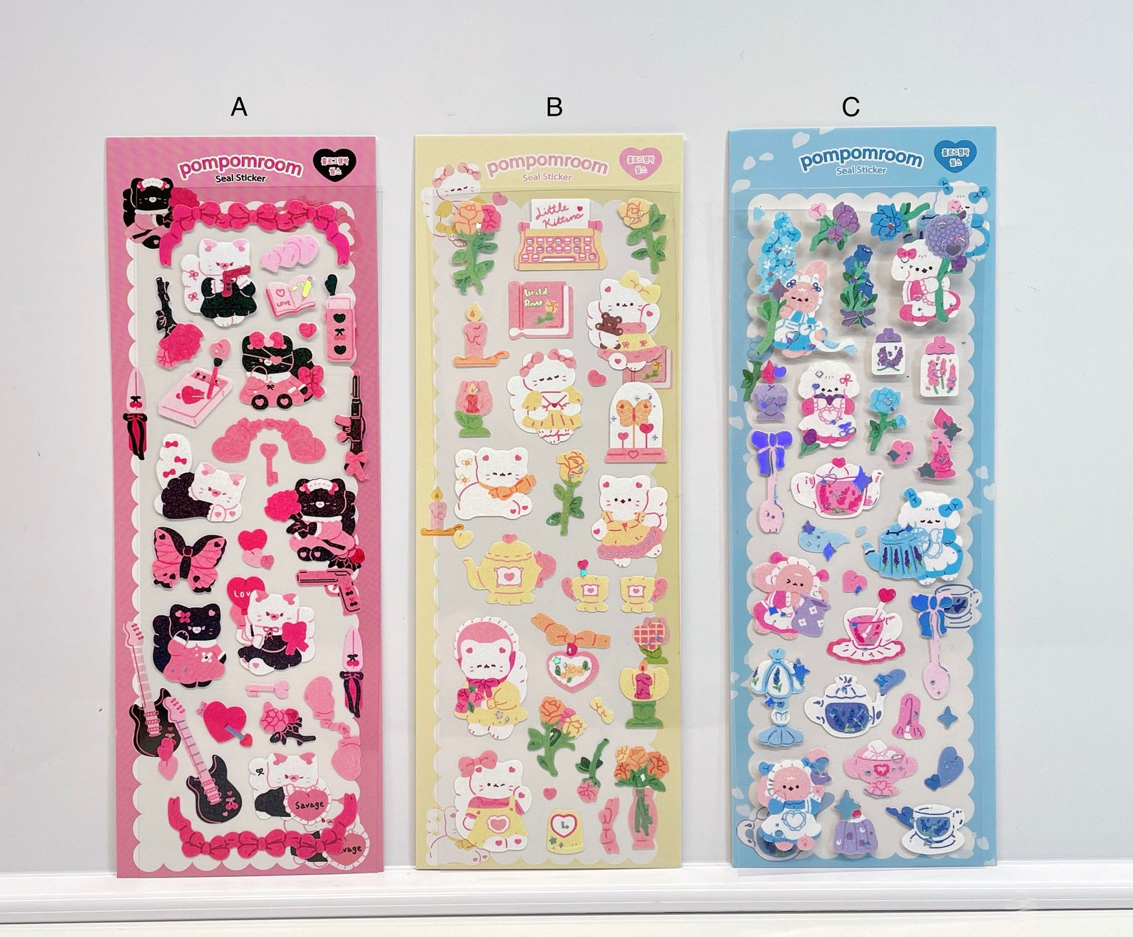 Polco Kawaii Bunny Toploader Sticker Cute Fairy Cat Sticker - Etsy