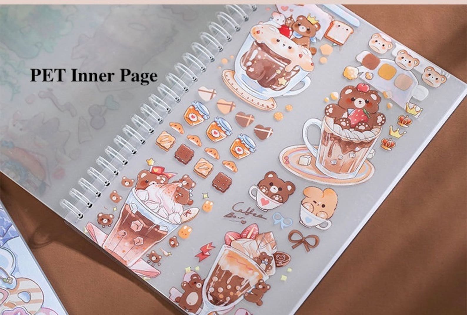 Kawaii Reusable Sticker Album Scrapbooking Stickers Book With - Etsy